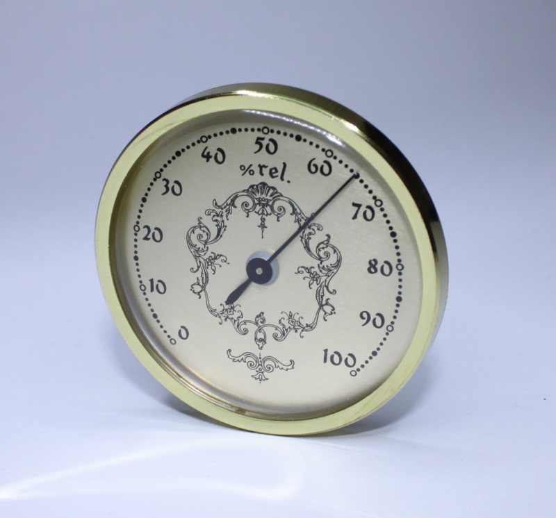 Th05.2 klein insteekwerk hygrometer 55 mm. - Dutchclockworks